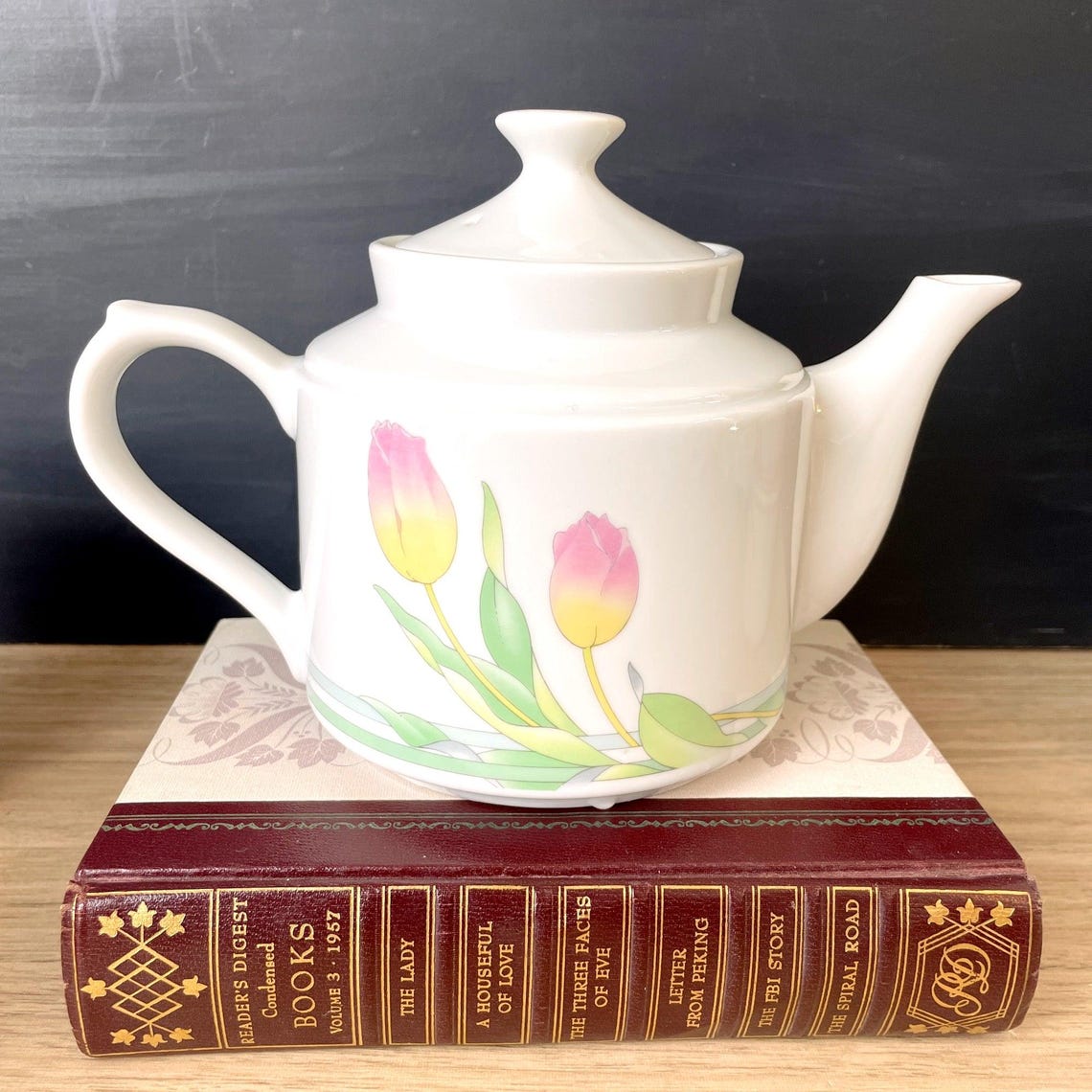 Toscany Spring Tulip Tea Set Collection - 7 Pieces - Etsy