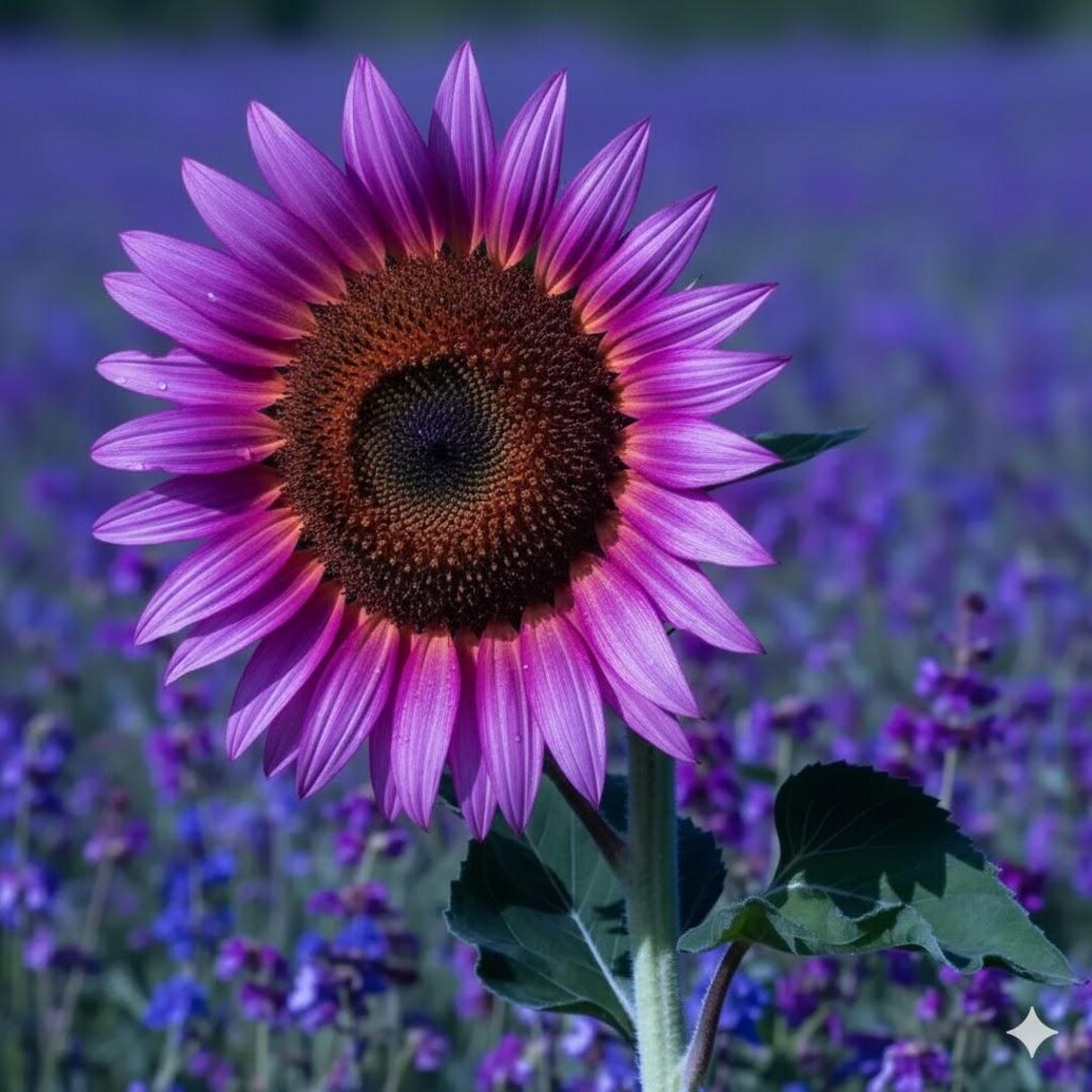 Purple Sunflower Seed, Rare Sunflower Seeds,non-gmo Seed for Planting ...