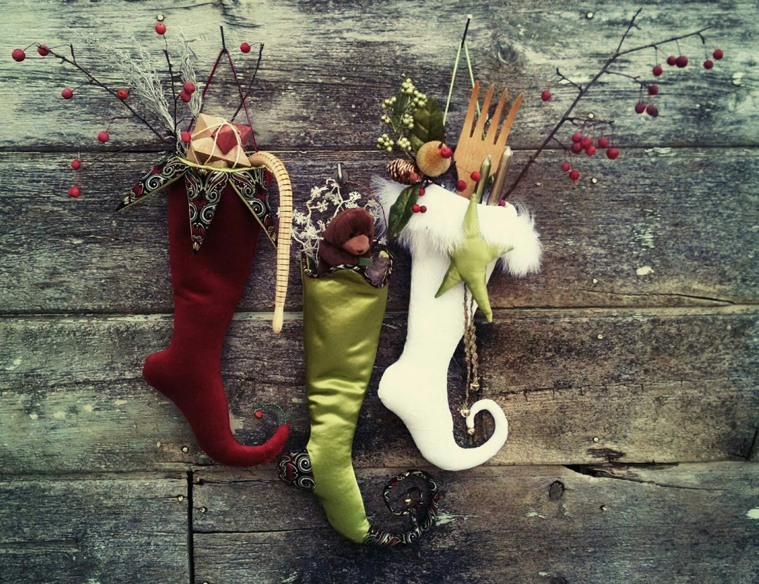 Elf Stockings Pattern PDF Digital Download - Etsy UK