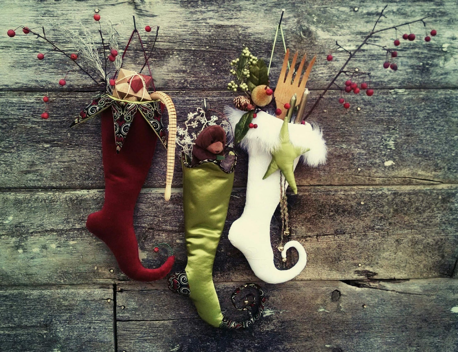 Elf Stockings Pattern PDF Digital Download - Etsy