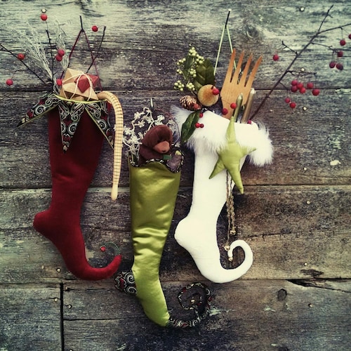 Elf Stockings Pattern PDF Digital Download - Etsy
