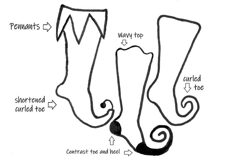 Elf Stockings Pattern PDF Digital Download - Etsy