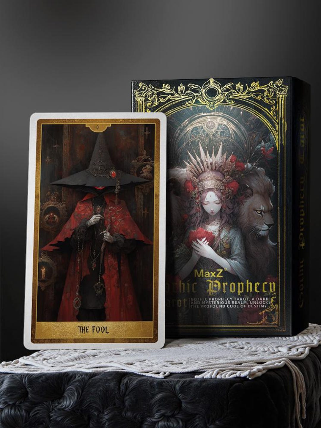 Gothic Prophecy Tarot Deck: Dark Fantasy Divination Cards - Etsy