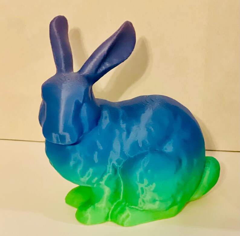 3D Printed Bunny - Etsy