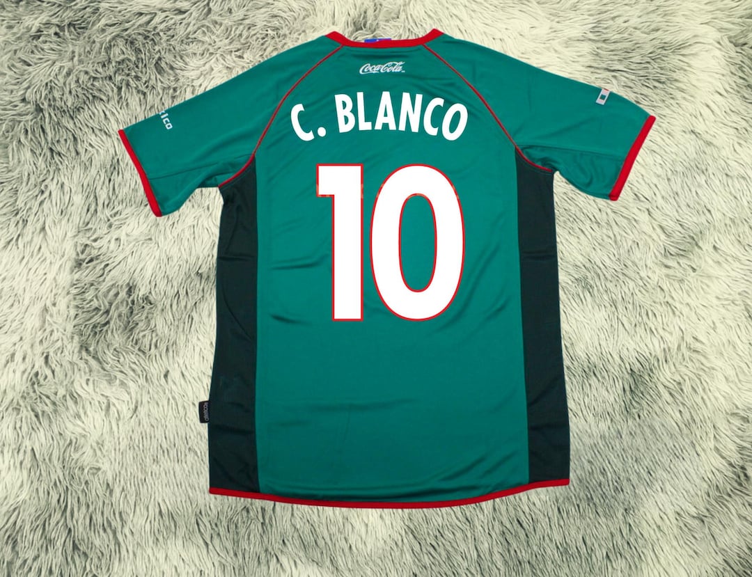 Vintage Mexico Jersey Playera, 2002 Home Shirt, XL Blanco - Etsy