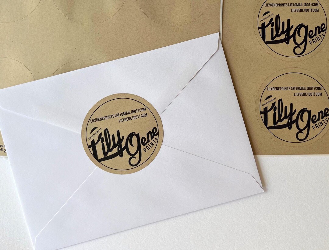 Digital Download of Personalized Return Address Label Custom Sizes - Etsy