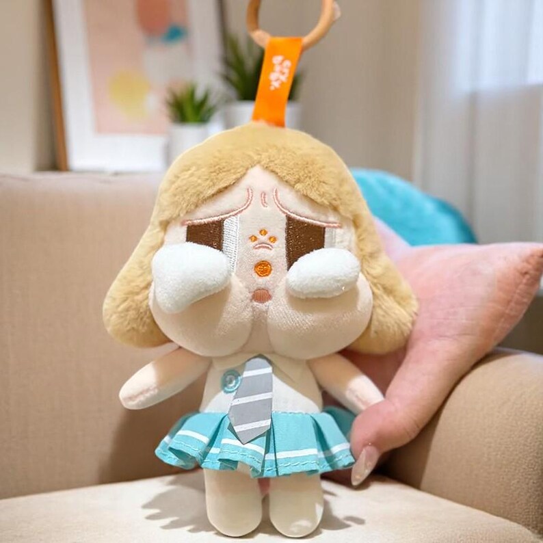 Original Popmart Crybaby Sad Club Plush Toy Key Chain Doll Kawaii ...