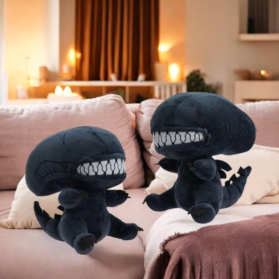 25cm Alien Xenomorph Plush Toy Cartoon Plush Dolls Soft Stuffed Plush ...