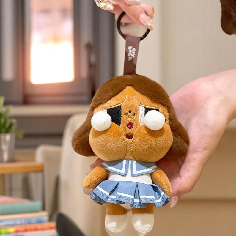 Original Popmart Crybaby Sad Club Plush Toy Key Chain Doll Kawaii ...
