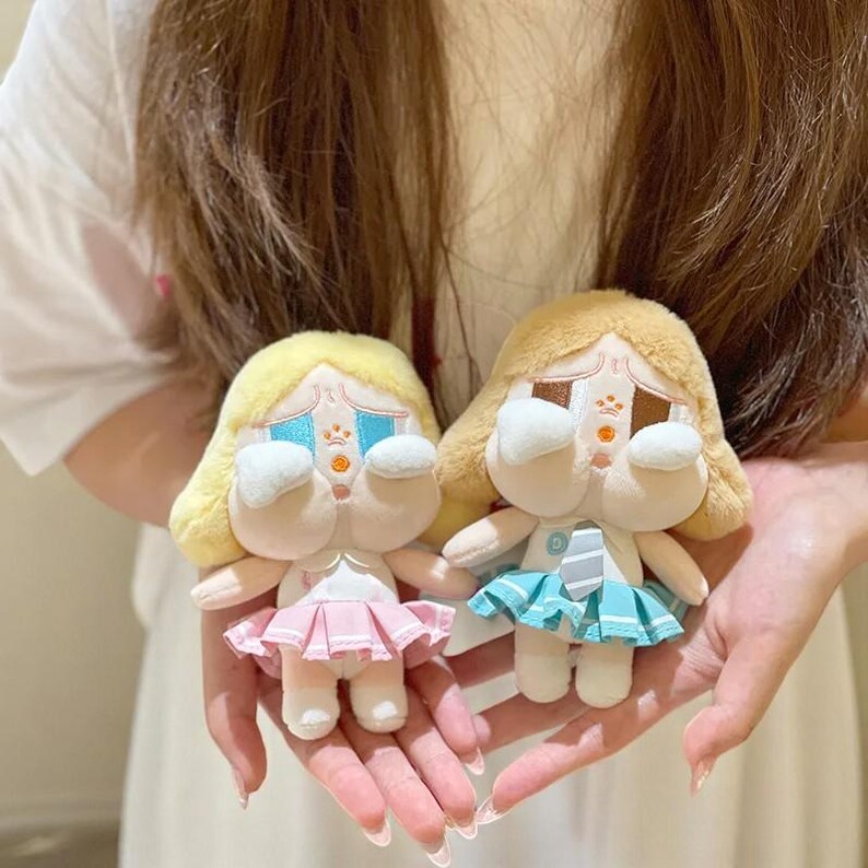 Original Popmart Crybaby Sad Club Plush Toy Key Chain Doll Kawaii ...