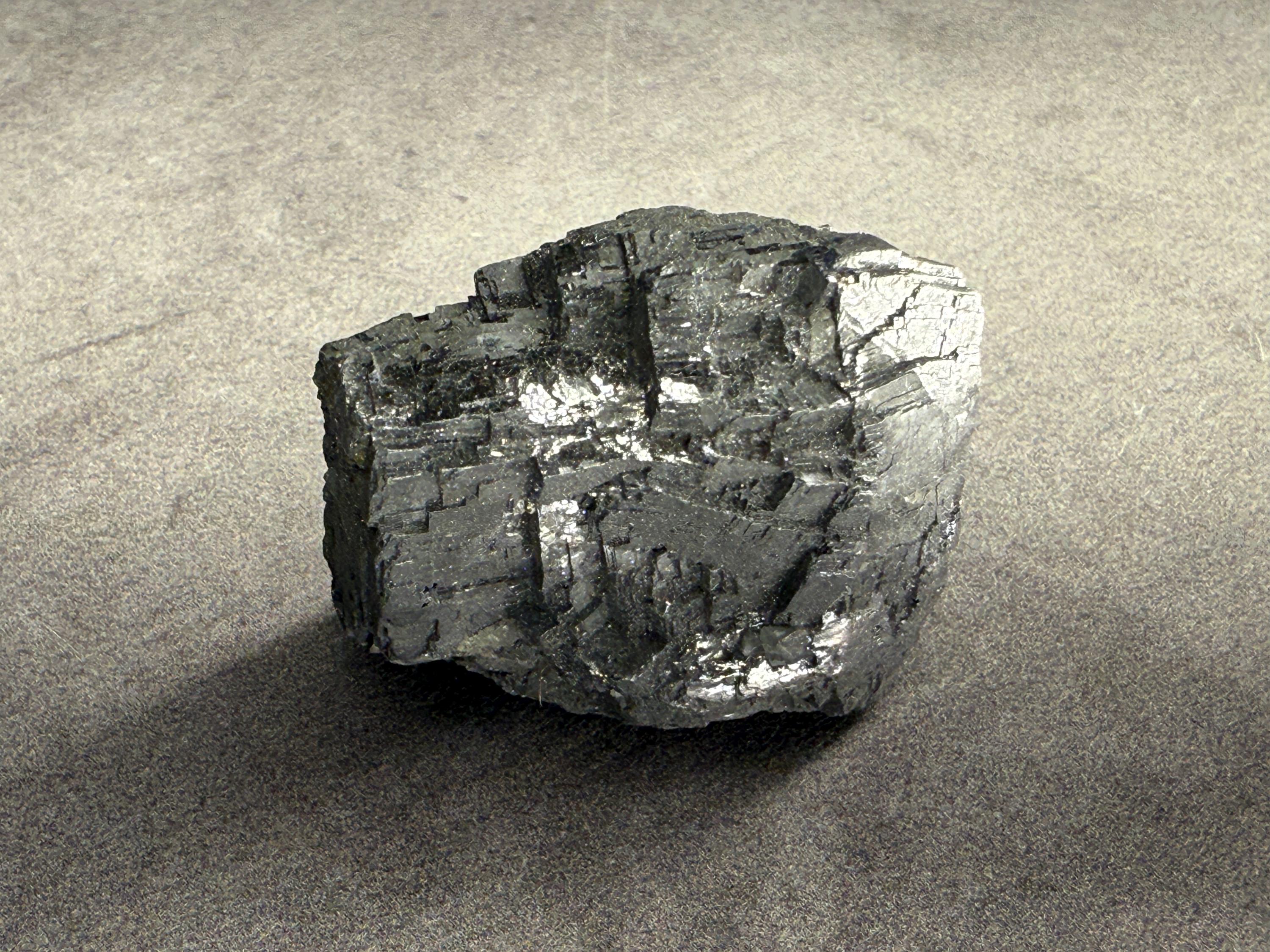 Galena Mineral Specimen – Metallic Lead Ore Crystal From Morocco ...