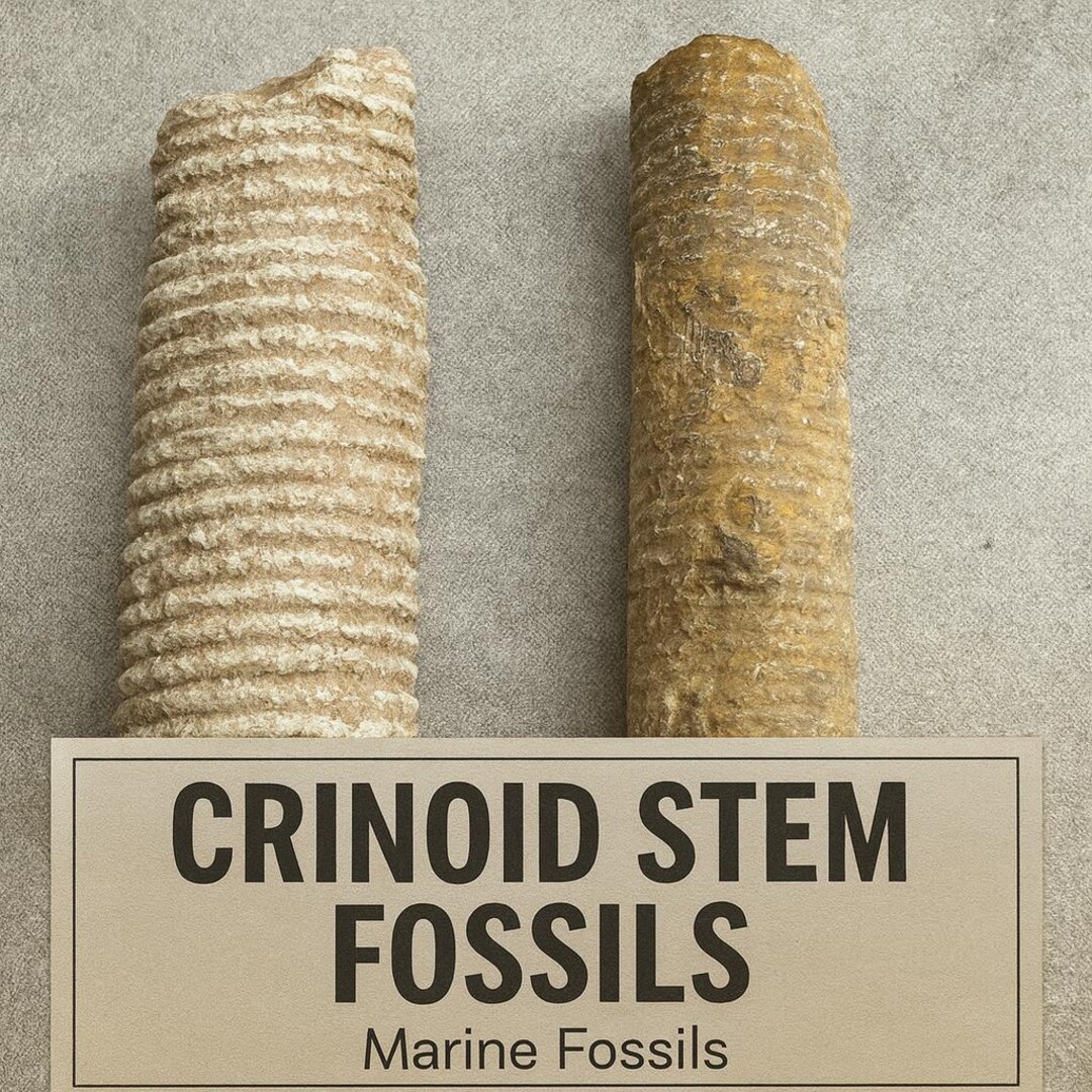 Crinoid Stem Fossil (250+ Million Years Old) – Ancient Sea Lily Relic ...