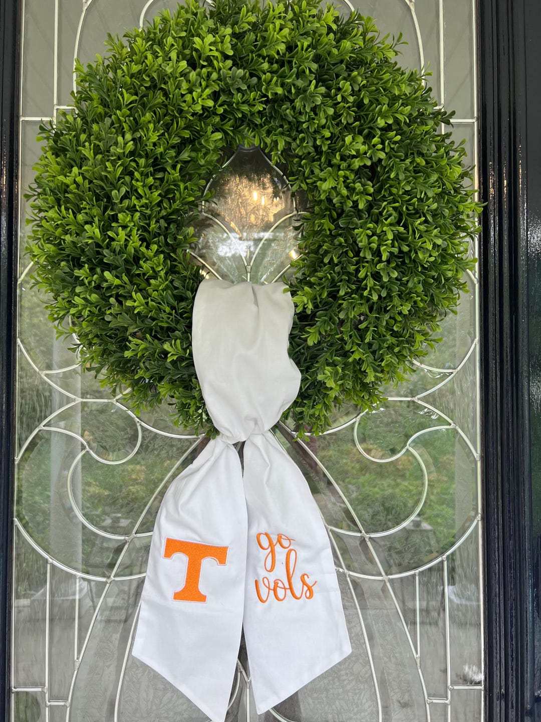 Wreath Sash • Football • University of Tennessee • Go Vols • SEC ...