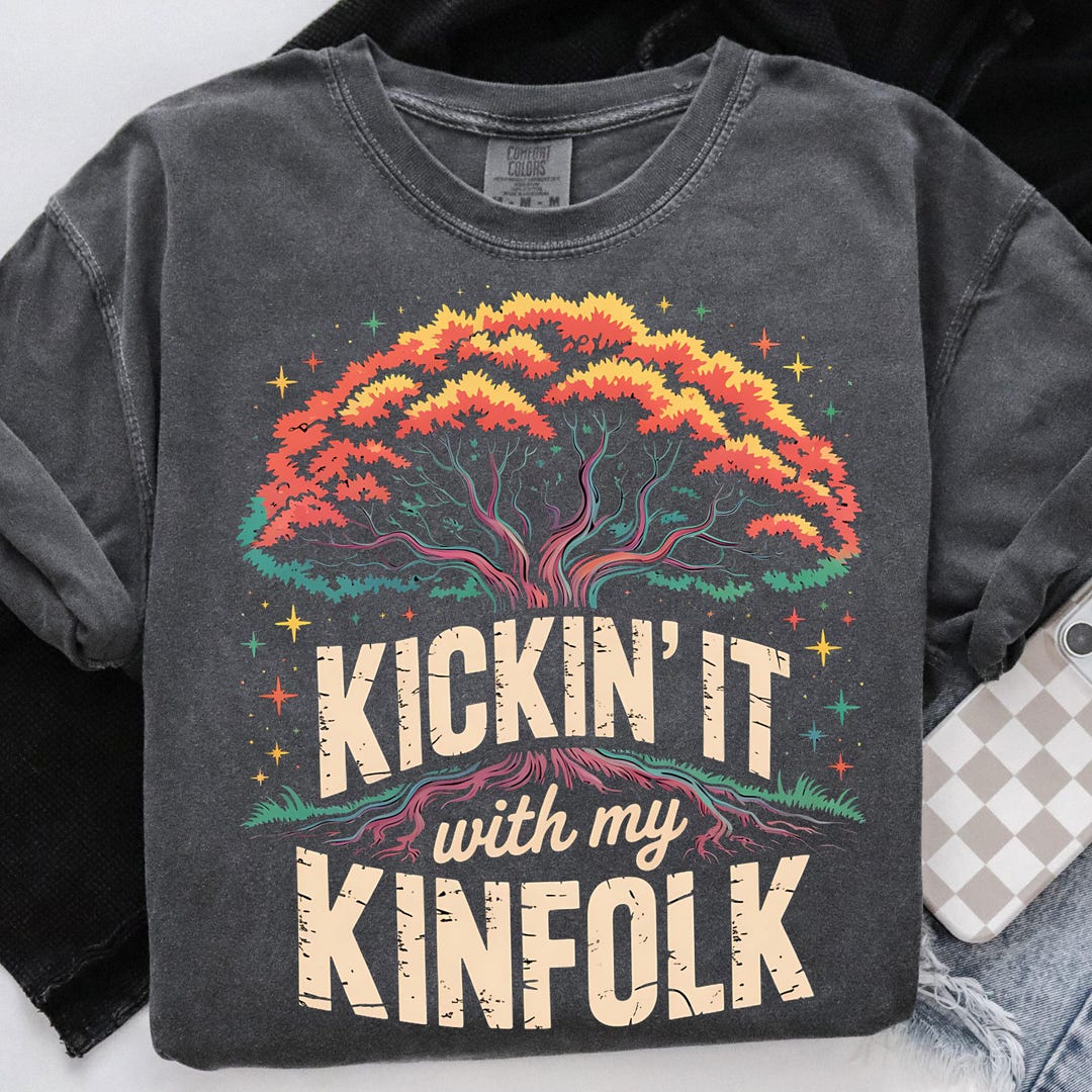 Kickin' It With My Kinfolk Png, Sublimation Design, Family Reunion Png ...