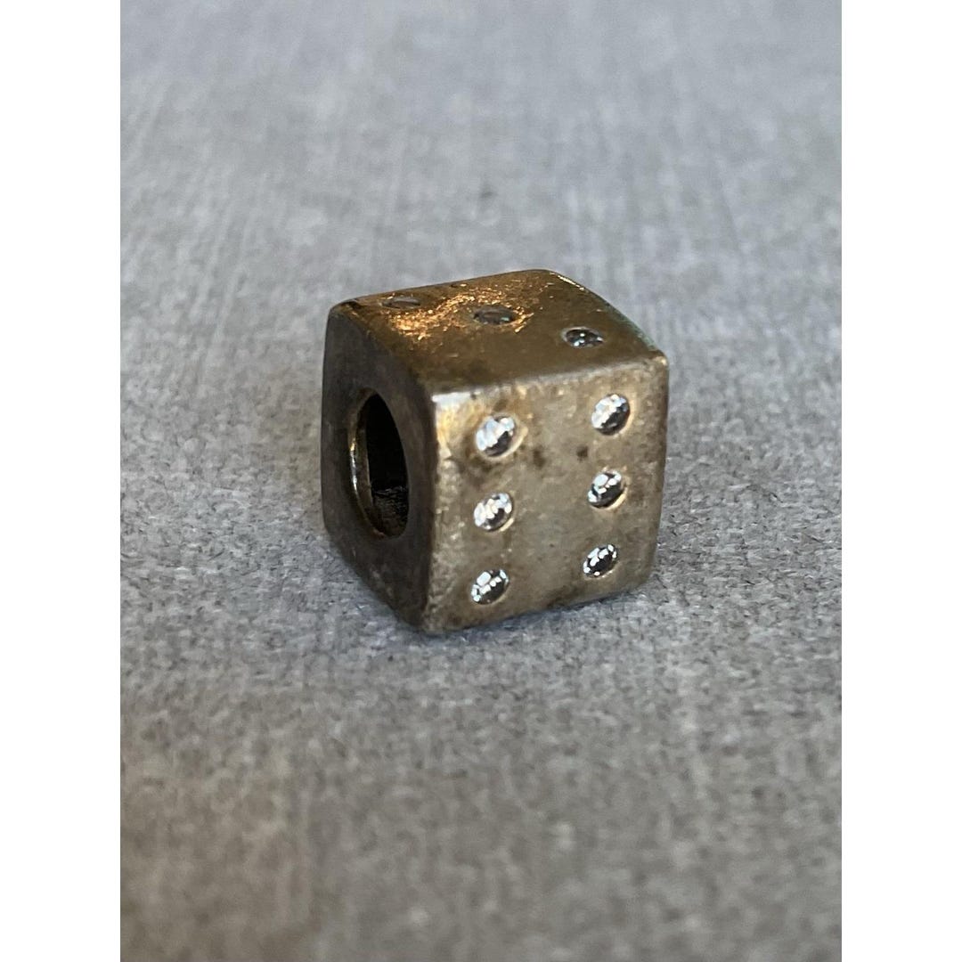 Pandora ALE 925 Sterling Silver Dice Charm Bead Lucky Dice - Etsy