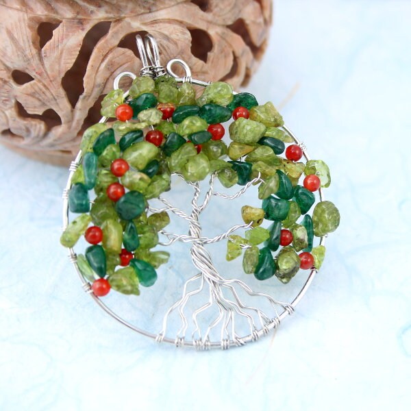 Peridot Tree - Etsy