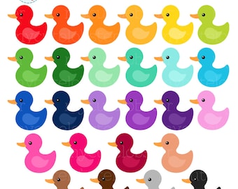 Rubber duck clipart | Etsy