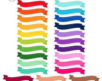 Banner clipart | Etsy