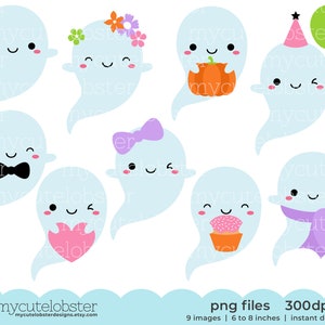 Cute Ghosts - Etsy