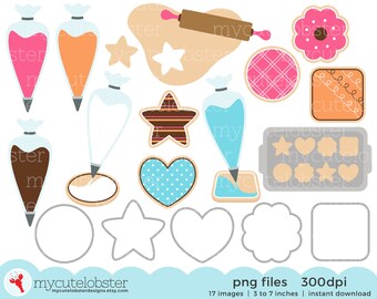 Cookies Clip Art | Etsy