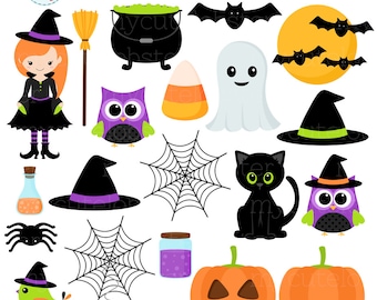 Halloween Clip Art - Etsy