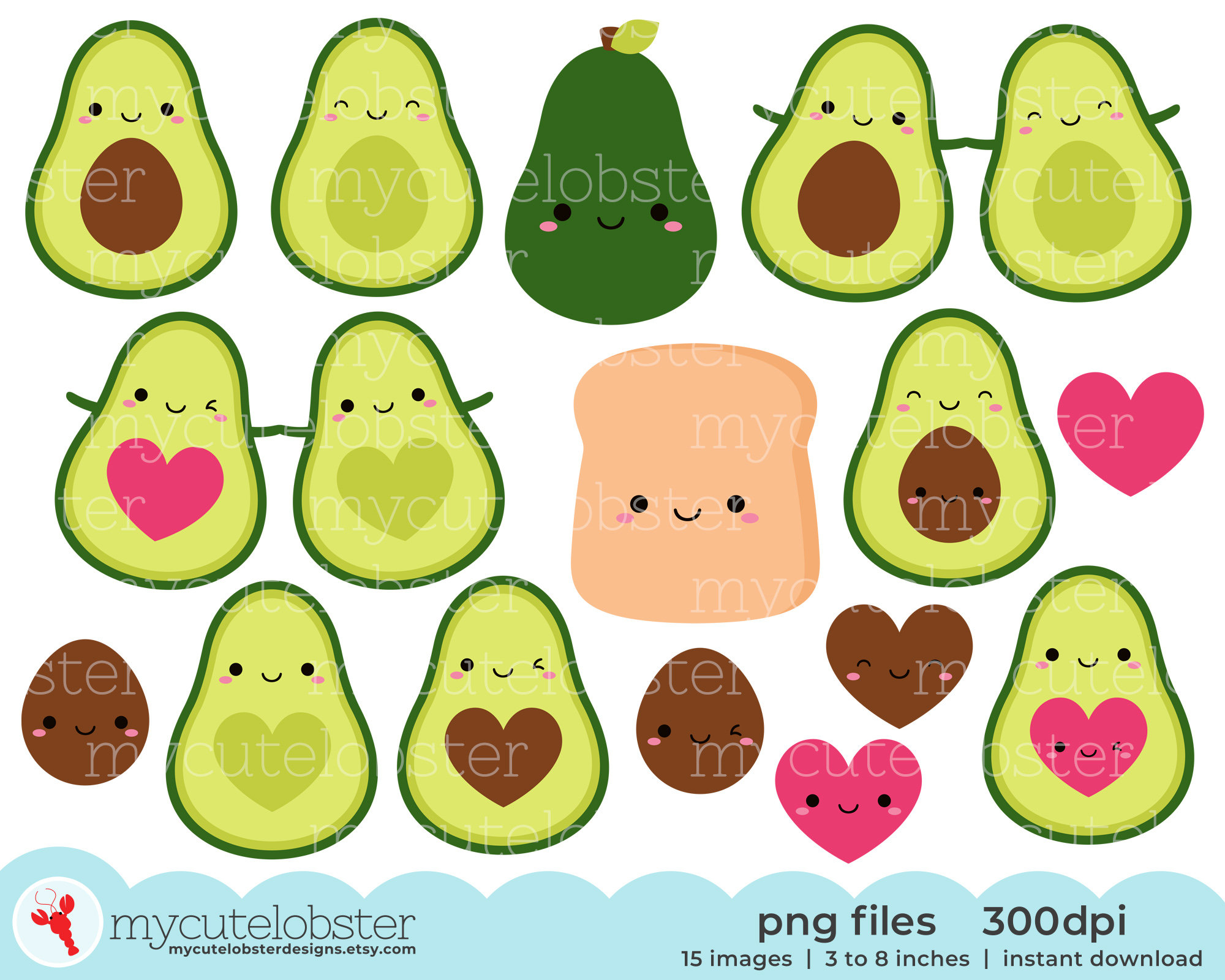 Avocado Clip Art