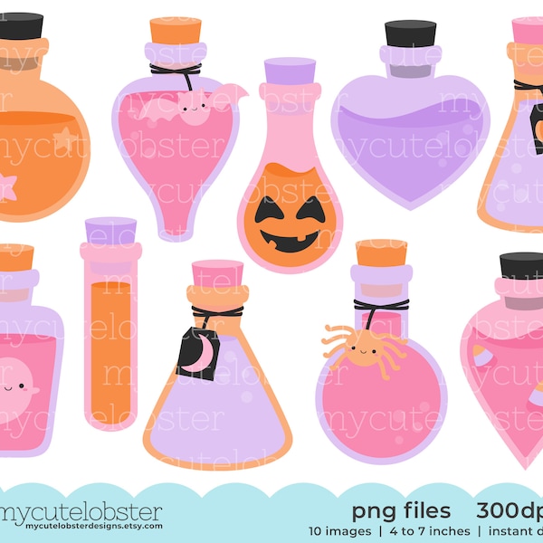 Halloween Clipart - Etsy