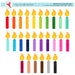 Rainbow Candles Clipart Set Clip Art Set of Candles, Birthday, Party ...