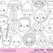 Cute Perfect Match Food Clipart Friendship Clip Art Set, Milk, Cookie ...