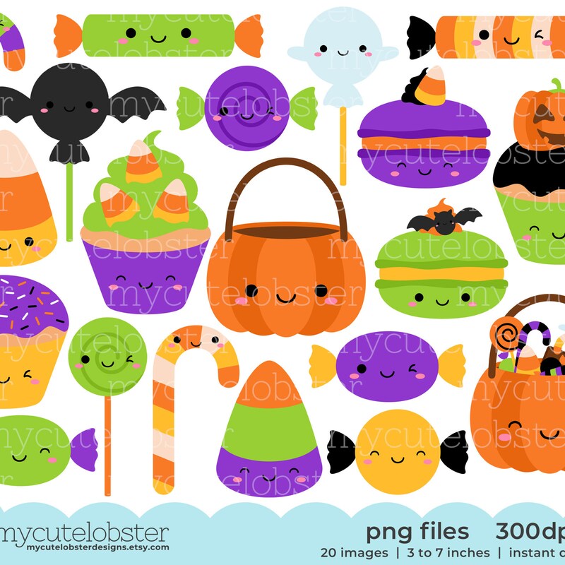 Halloween Clip Art - Etsy