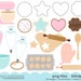 Ice Cream Builder Clipart Build Your Own Ice Cream, Clipart Set, DIY ...