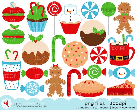 Christmas Food Clipart