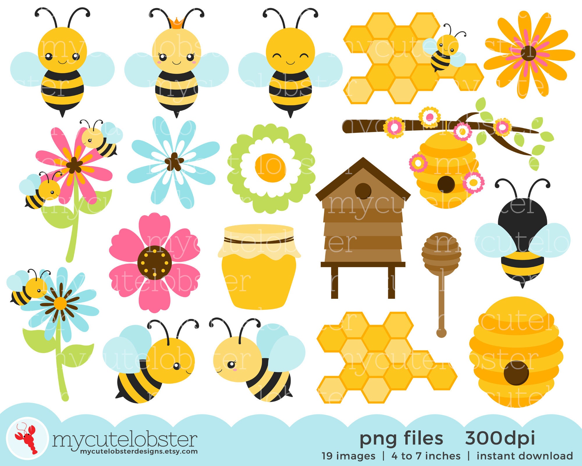 Clipart Bee Hives