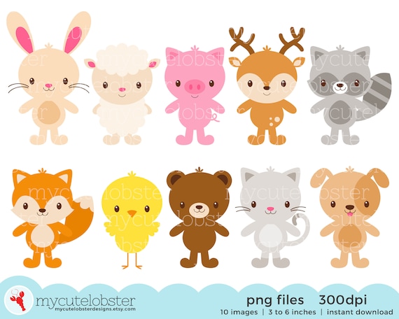Cute Animals Clipart