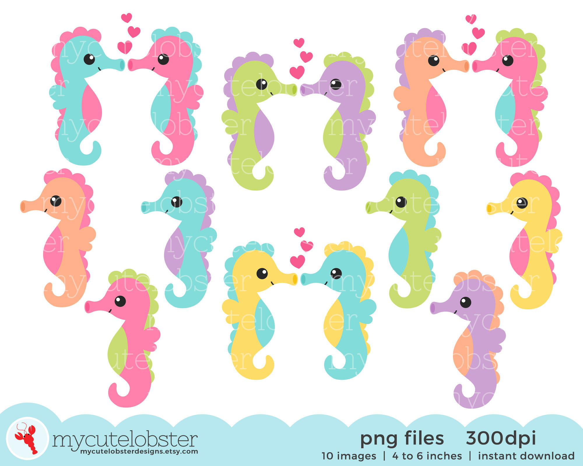 Seahorse Clip Art