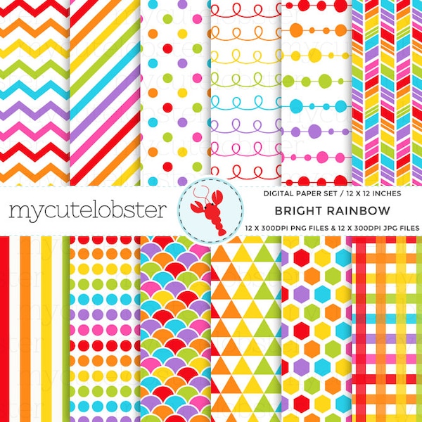 Digital Paper Set - Etsy