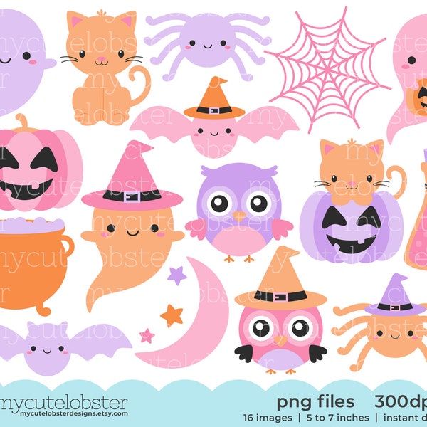 Halloween Clip Art - Etsy