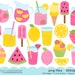 Ice Cream Builder Clipart Build Your Own Ice Cream, Clipart Set, DIY ...
