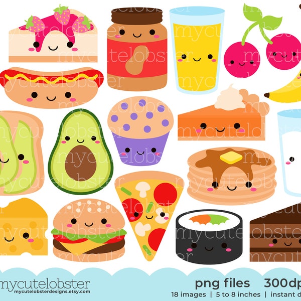 Food Clip Art - Etsy