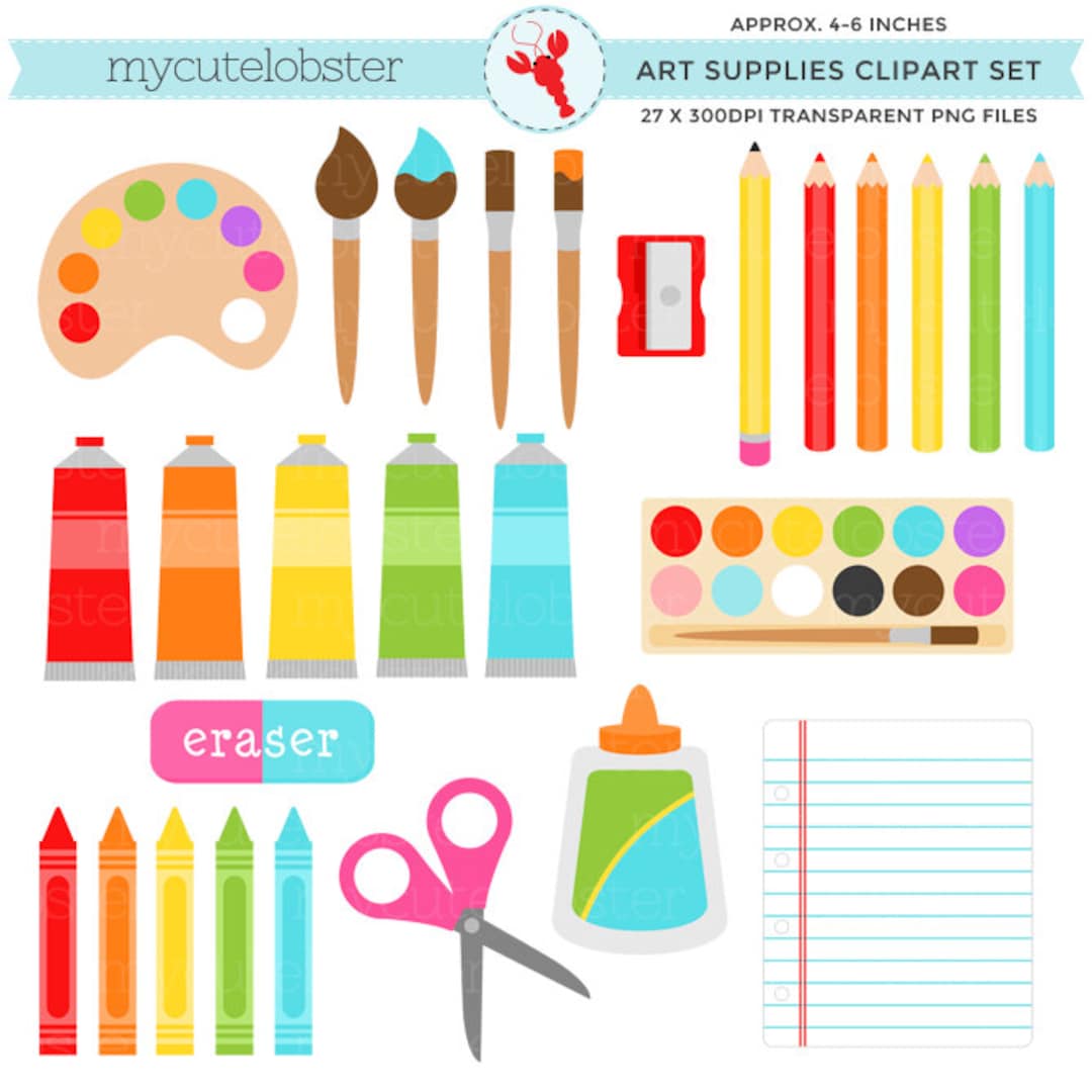 Art Materials Clipart