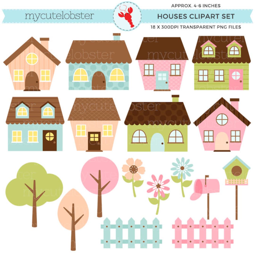 Cute Home Clipart