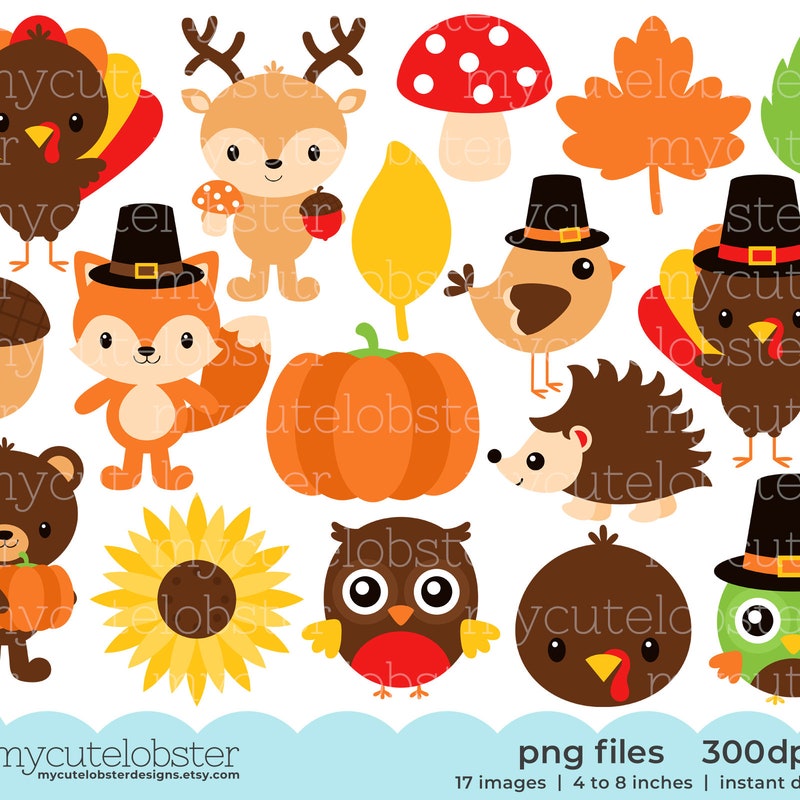 Animals Clip Art - Etsy