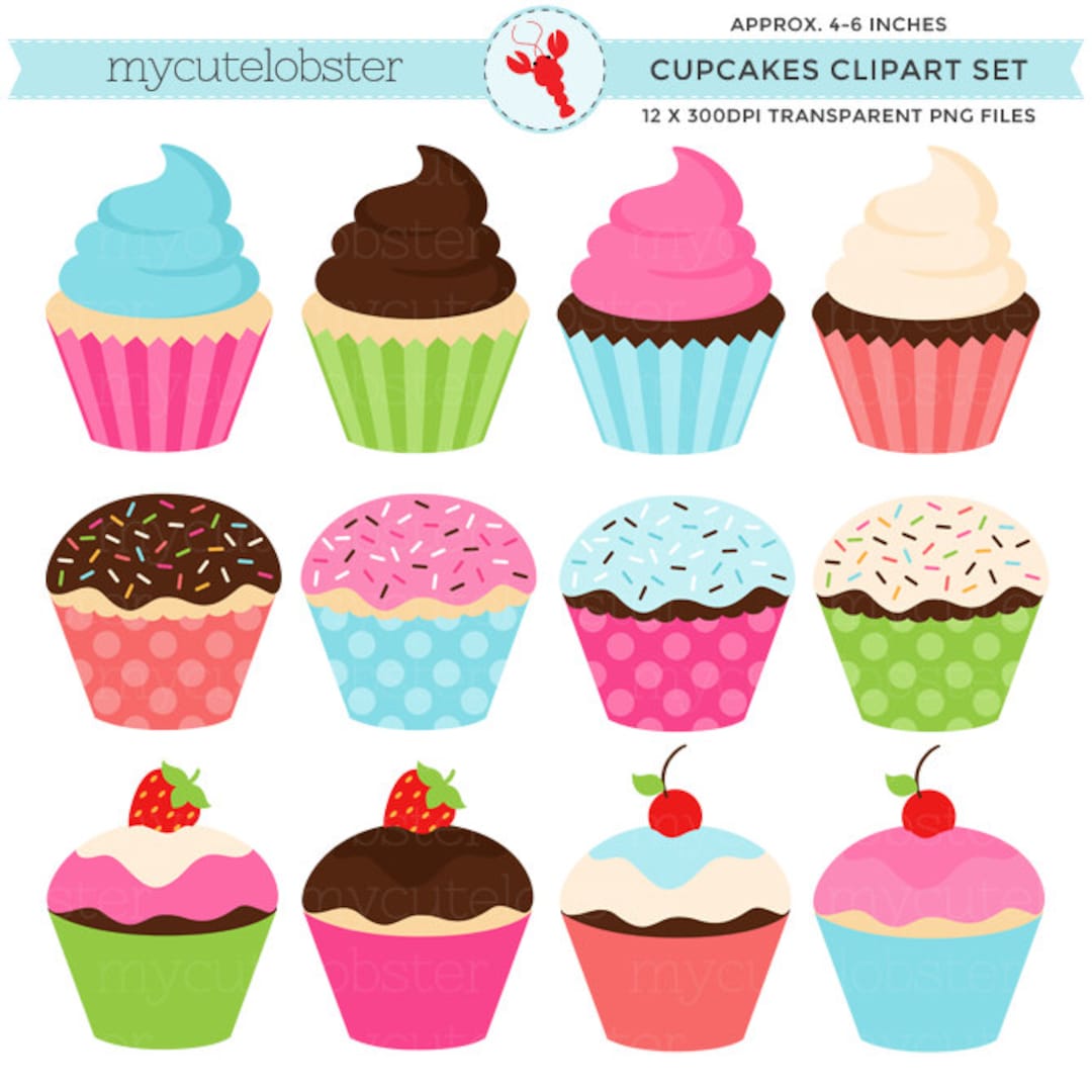 Cupcake Clip Art Shape