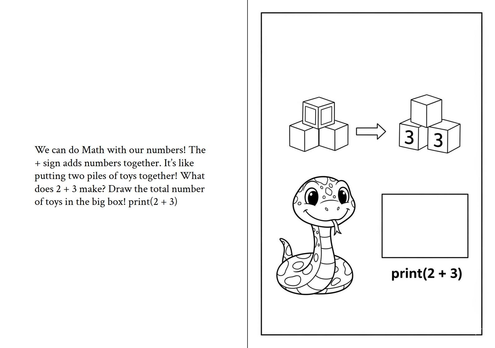 Python Coding Coloring Book for Kids: STEM Activity, Learn to Code (PDF ...