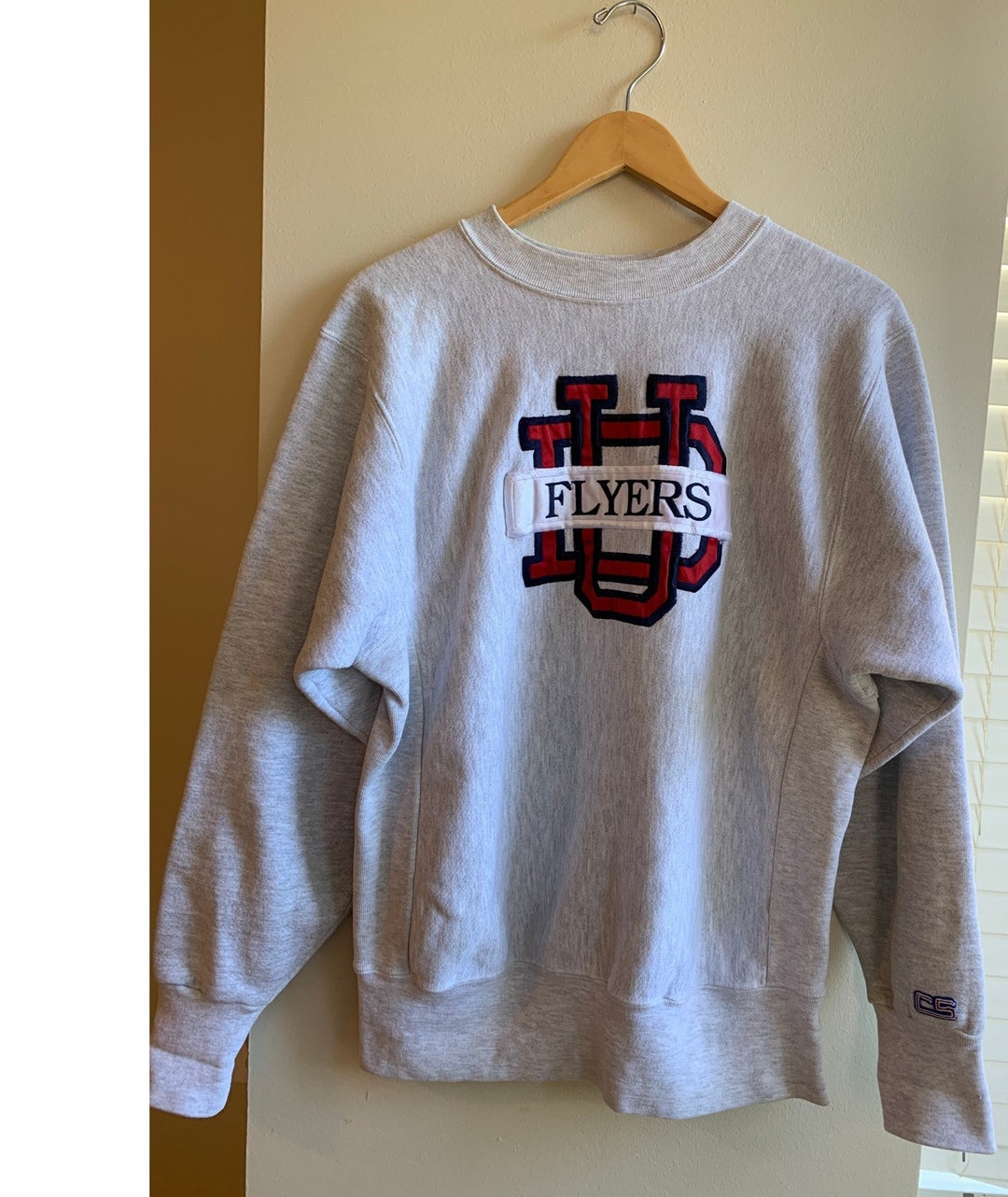 Vintage UD University of Dayton Flyers Embroidered Reverse Weave ...