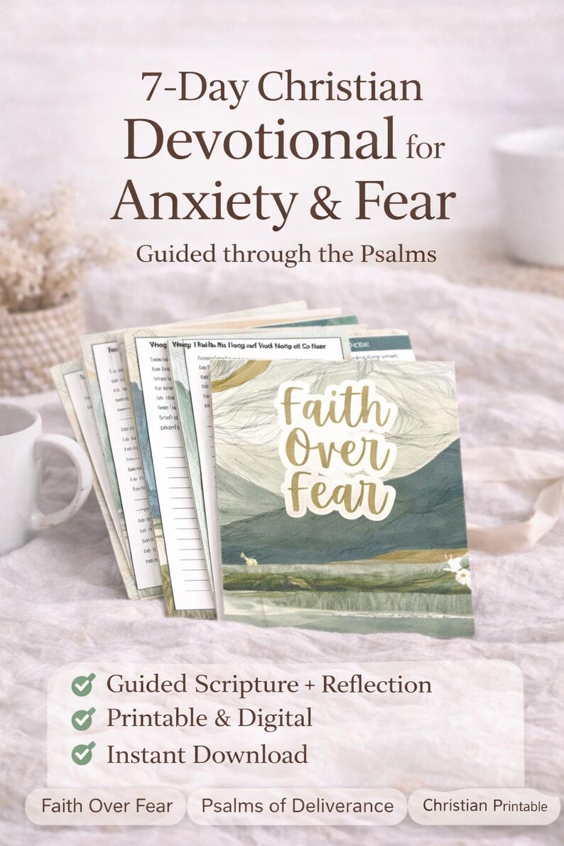 Faith Over Fear/7-day Psalms of Deliverance Devotional: Digital Bible ...