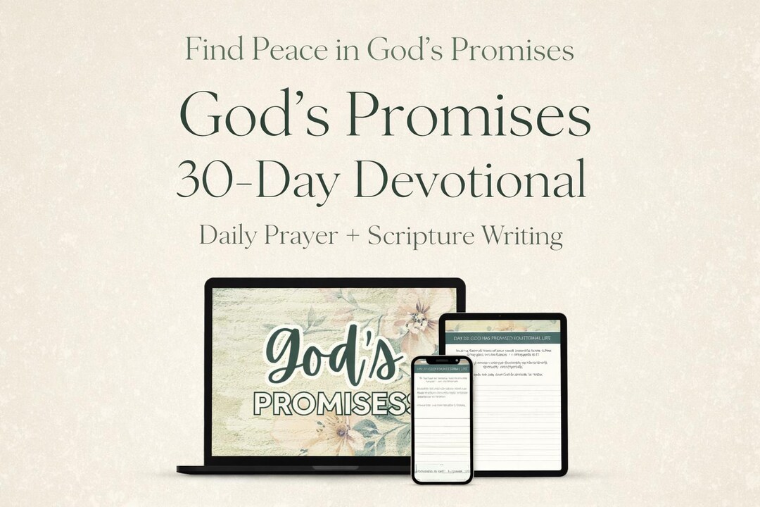 30-day Devotional for Women – God's Promises | Christian Bible Study ...