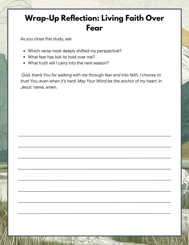 Faith Over Fear/7-day Psalms of Deliverance Devotional: Digital Bible ...