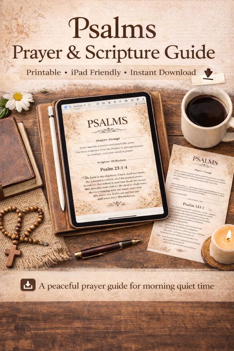 Psalms Cheat Sheet Printable | Psalms by Emotion & Most Loved Psalms ...