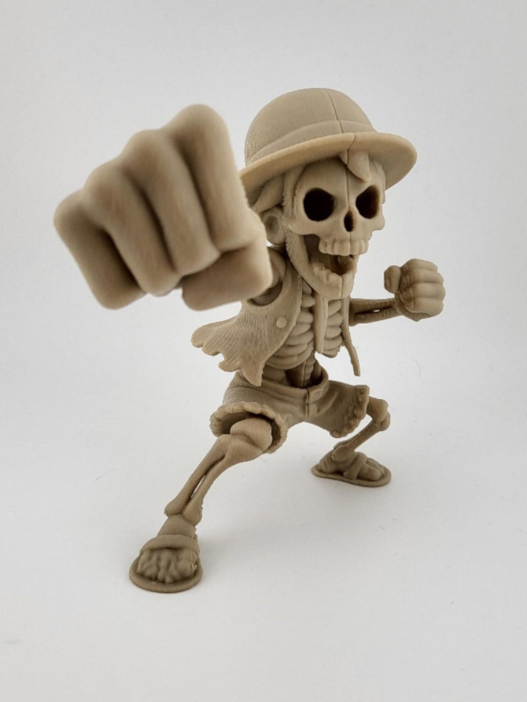 Monkey D. Luffy Skeleton Figure - One Piece Pirate King Halloween ...